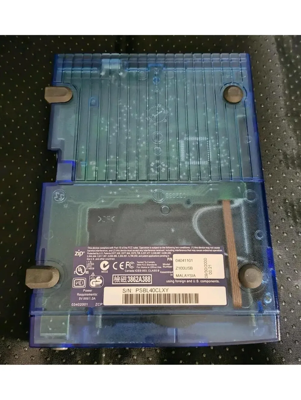 Computers, Laptops & Parts | Iomega Zip 10 Blue Translucent Usbpowered ...